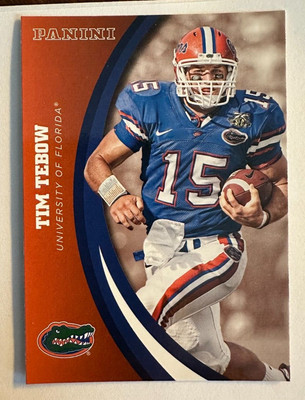 2015 Panini Collegiate TIM TEBOW card FLORIDA # 59 | eBay