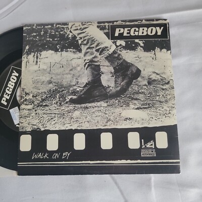 Pegboy 7" vinyl record walk on buy punk Hardcore Chicago | eBay