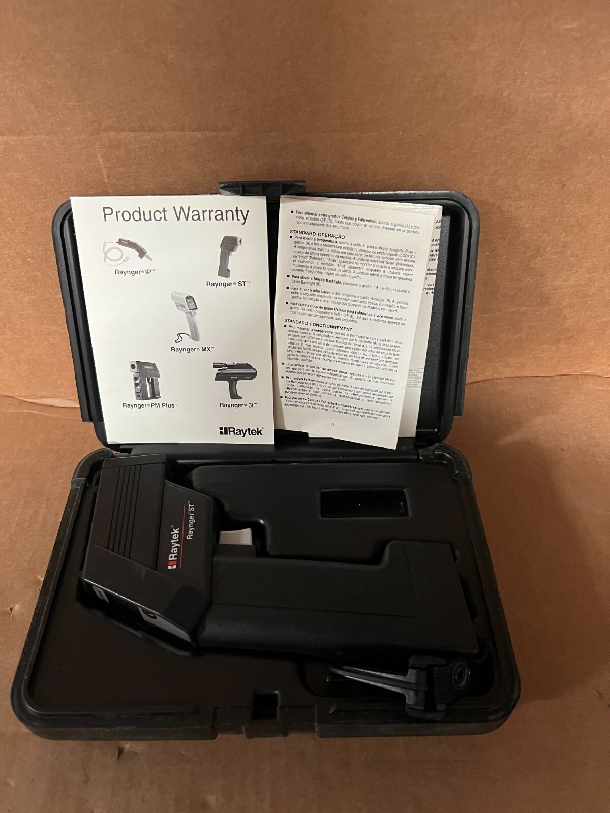 Raytek Raynger St Standard Infrared Thermometer RAYST3LXU | eBay