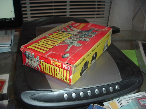 1965 Topps Football Cards Empty Display Box 5 Cents TOUGH! | eBay