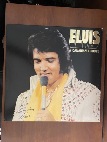 Elvis Presley A Canadian Tribute Translucent Gold Vinyl LP 1978 ...