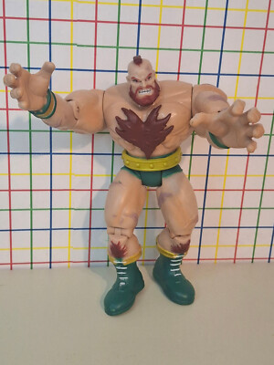 Zangief 5.5" (Green) Street Fighter Capcom Toy Biz Toybiz 1998 Vintage ...