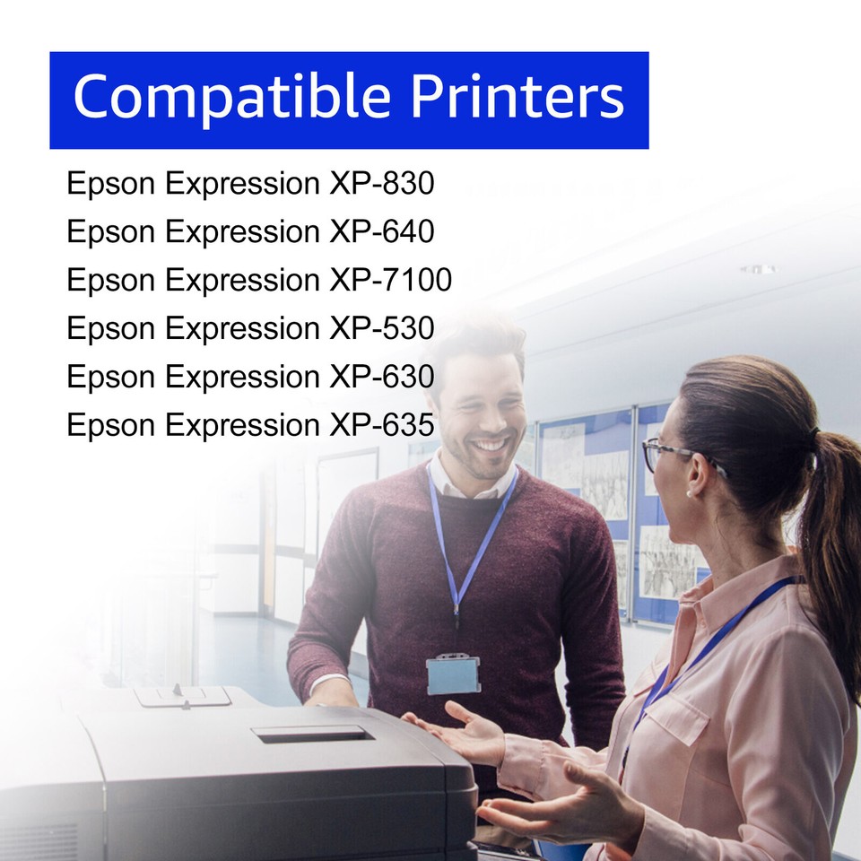 5 Pack 410XL T410XL Ink Replacement For Epson XP-830 XP-630 XP-7100XP ...