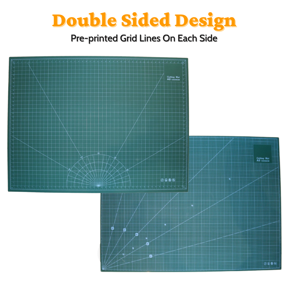 A0 A1 A2 A3 A4 Cutting Mat Self Healing Printed Grid Lines Knife Board ...