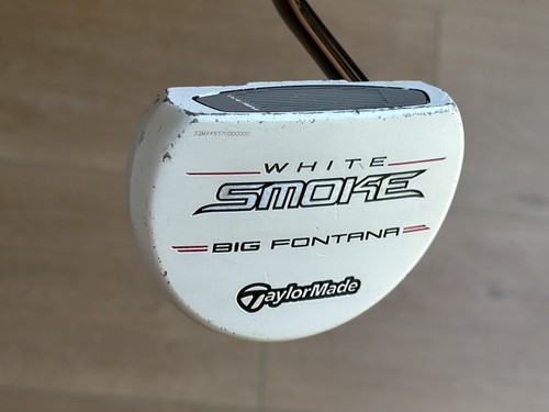 Taylormade White Smoke Big Fontana Mallet Putter - RH- 33 - W/ Head ...