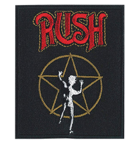 RUSH - STARMAN - EMBROIDERED PATCH - BRAND NEW - MUSIC 4916 | eBay