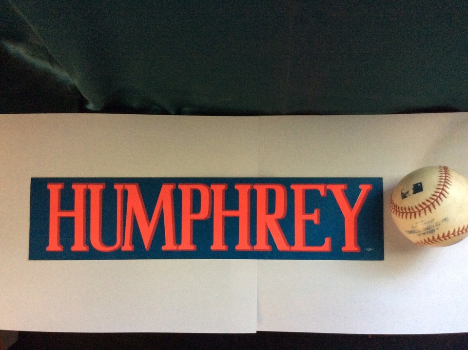 1968 Hubert Humphrey Unused Bumper Sticker For President Psychadelic ...