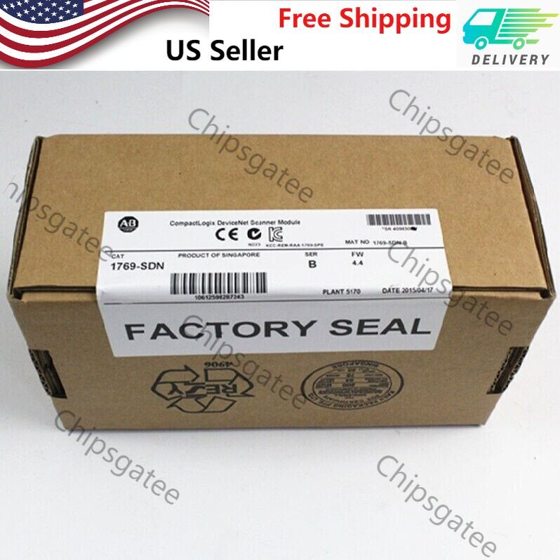 New Allen-Bradley 1769-SDN SER B CompactLogix DeviceNet Scanner Module ...