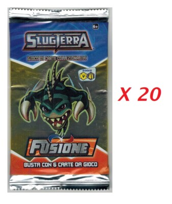 Slugterra Cards Game TCG Fusione Lot 20 Packs Gedis | eBay