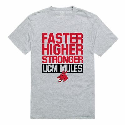 UCM University of Central Missouri Mules Workout T-Shirt | eBay