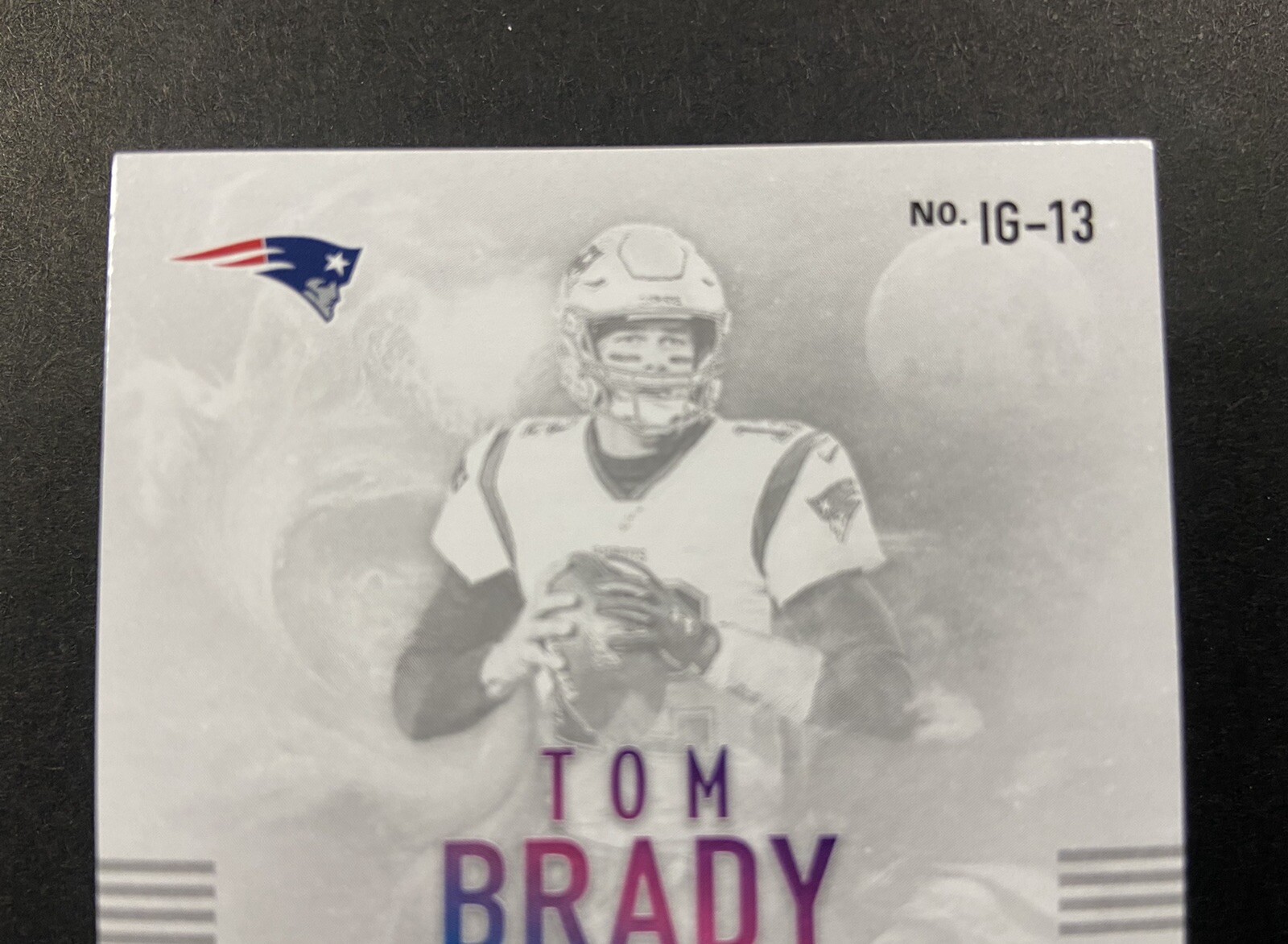2020 Score Intergalactic Tom Brady Patriots Football Card Case Hit ...
