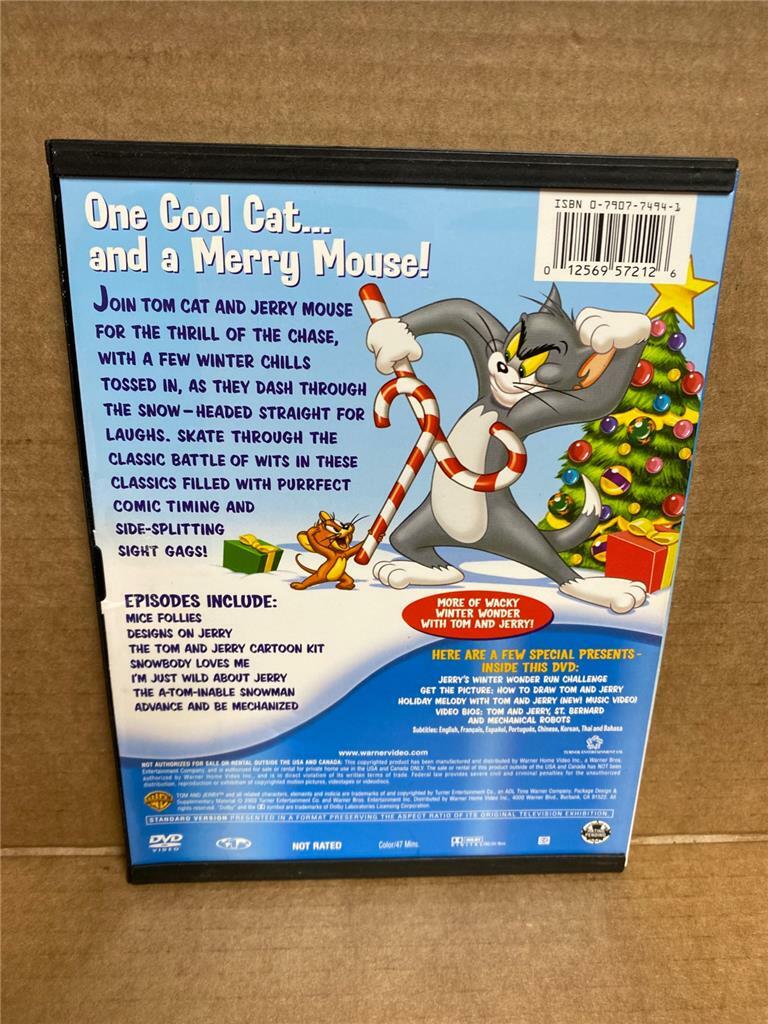 Tom And Jerry Paws For A Holiday