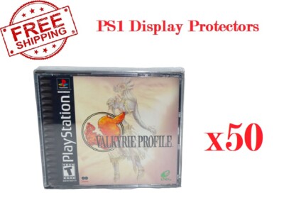 50 Sony PlayStation 1 PS1 Double Video Game Plastic Protectors Cases ...