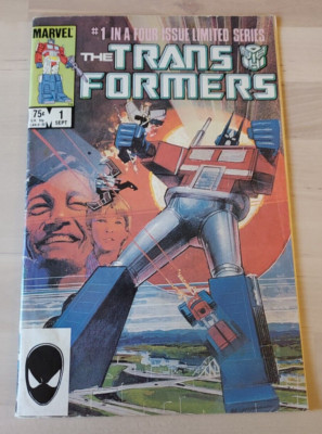 Transformers #1 (Sep 1984, Marvel) Origin & 1st Appearance Autobots | eBay