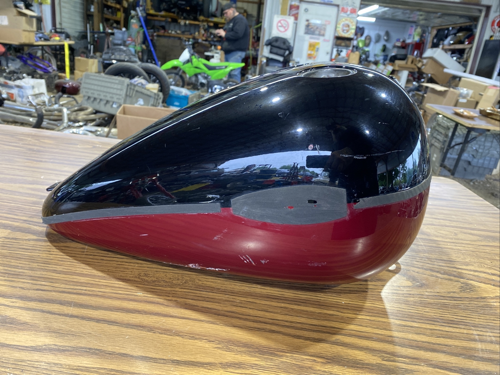 harley heritage softail springer fuel tank efi fuel injected gas Oem ...