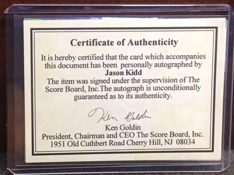 1994-95 Collector's Choice Draft Class #408 Jason Kidd RC Auto 🏀 HOF | eBay