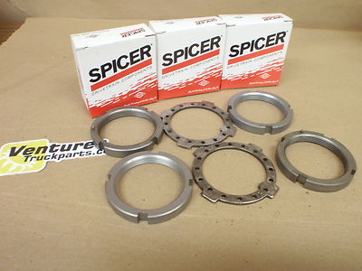 SPINDLE NUT KIT GMC K35 V35 V3500 KING PIN DANA 60 FRONT AXLE BOTH ...