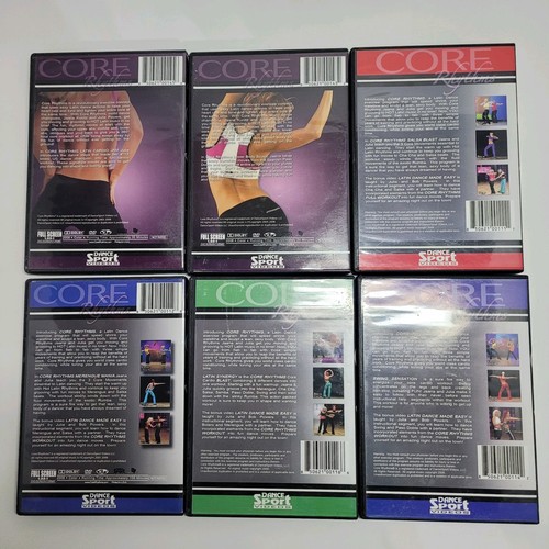 8 Core Rhythms Dance Exercise Program Fitness DVDs Zumba country dvd | eBay
