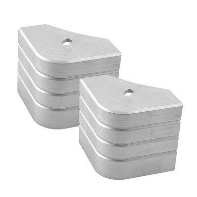 2x Pontoon Corner Caps Easy Installation High Performance Deck Corner ...