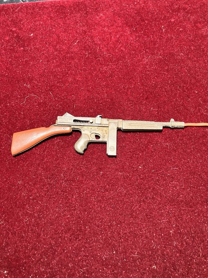 VINTAGE MARX TOMMY MACHINE GUN MINIATURE TOY 6 Inches Metal | eBay
