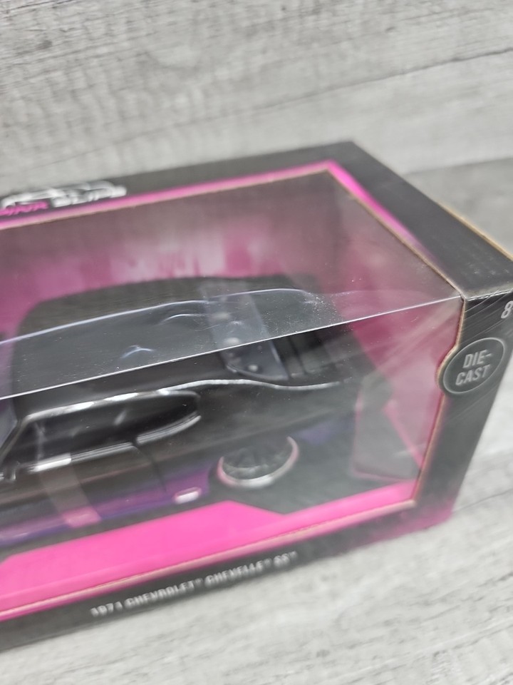 Jada 1:24 Pink Slips 1971 Chevrolet Chevelle SS Black Diecast Car | eBay