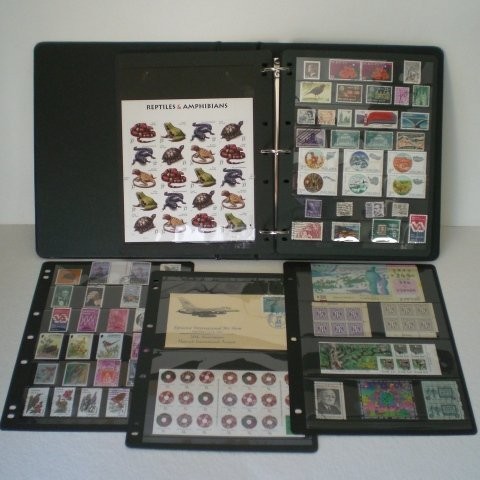 Hagner 8 Pocket Stamp Stock Page (5) | eBay