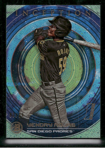 Yendry Rojas / 2022 Bowman Inception #55 Blue Foil Rookie 93/99 | eBay