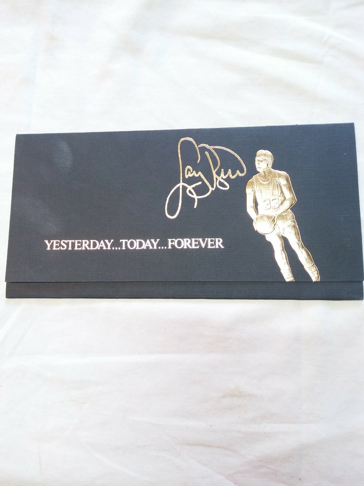 Larry Bird Limited Edition Hologram Card Set Yesterday Today Forever ...