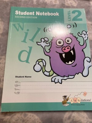 Wilson Fundations Student Notebook, Level 2, Second Edition ...