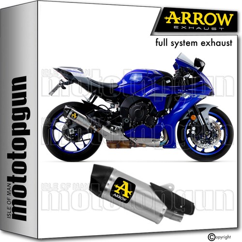ARROW FULL EXHAUST T COMPETITION RACE-TECH TITANIUM C YAMAHA YZF 1000 ...