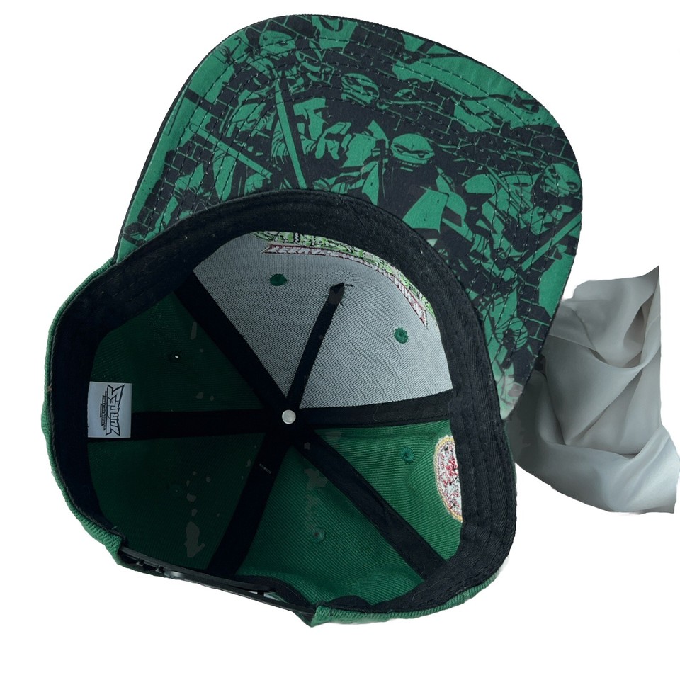 Teenage Mutant Ninja Turtles Hat Snapback Cap Pizza Nickelodeon Y2K ...