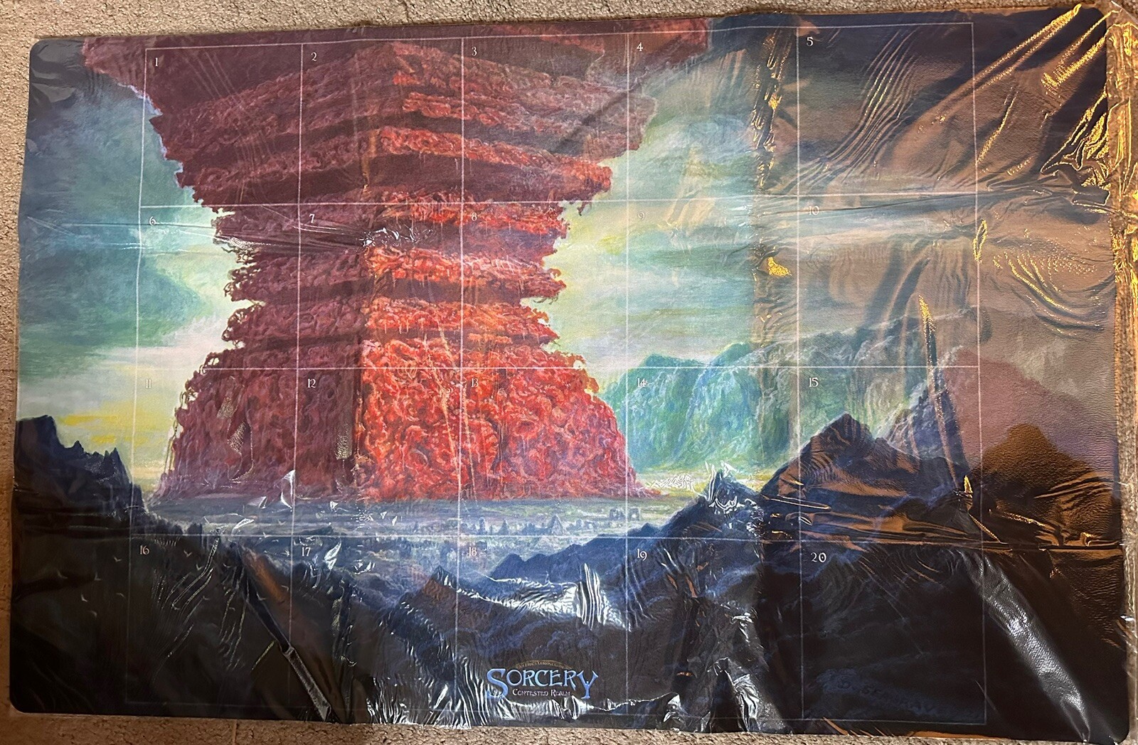 Sorcery The Contested Realm Pillar Of Zeiros Playmat Alpha Investments ...