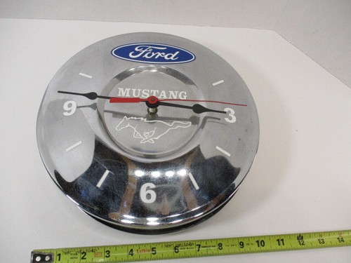 FORD MUSTANG Wall Clock Made From Air Cleaner Official Licensed Needs ...