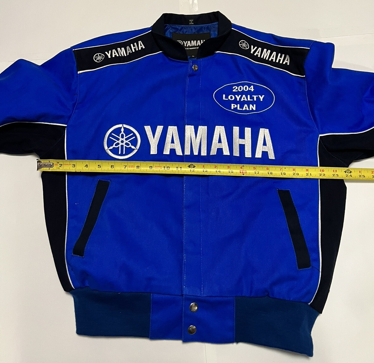 Vintage Yamaha Racing Jacket Nascar Style Canvas Embr… - Gem