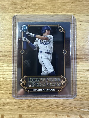 Braden Taylor 2023 Bowman Draft Night Rookie #BDN-5 Tampa Bay Rays RC ...