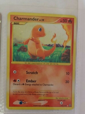 Charmander lv 10 Ultra Rare foil card | eBay