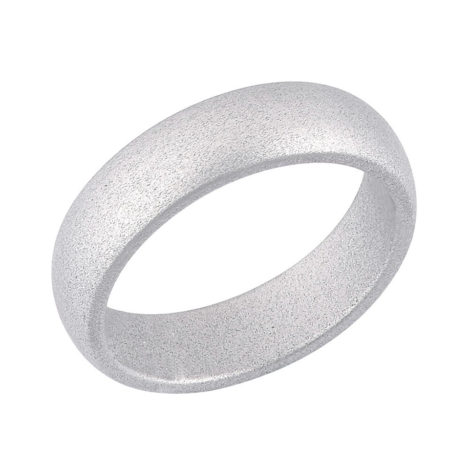 Medical Grade Silicone Wedding Ring Rubber Sport Finger Bands Ring 5 ...