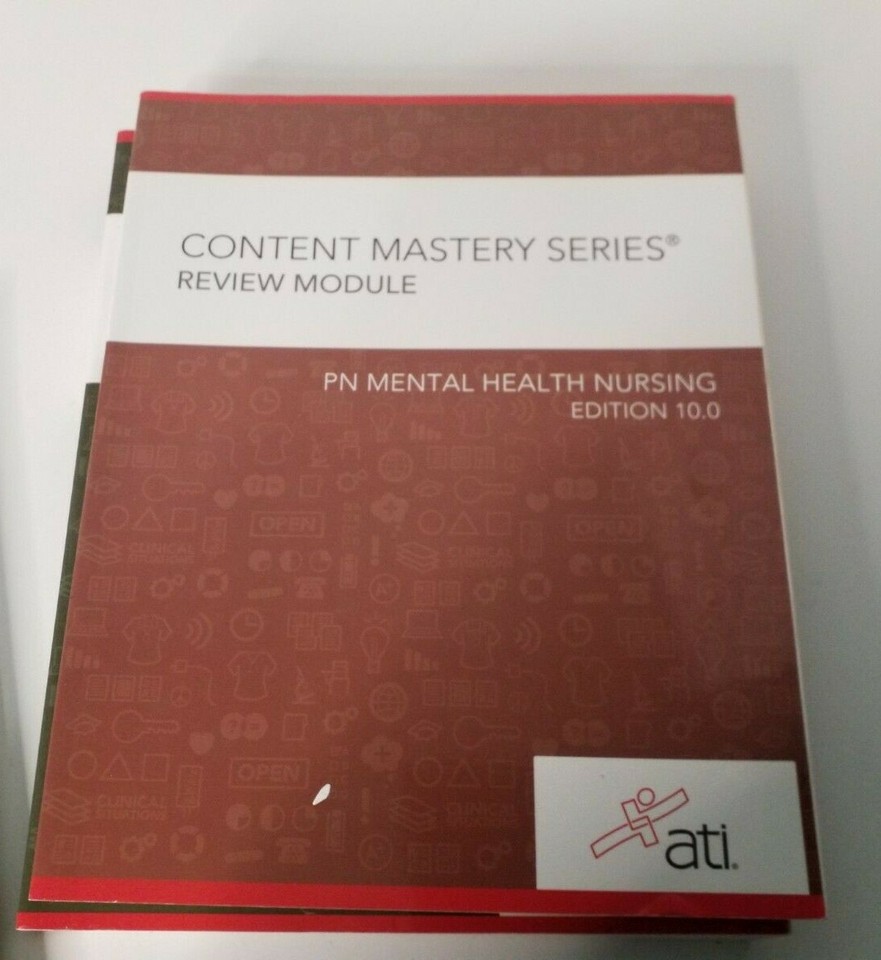 4 Books. ATI Nursing Education. Content Mastery Series | eBay
