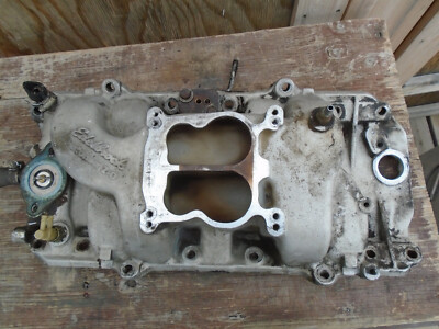 454 396 402 Chevrolet Edelbrock Performer 2-0 Aluminum Intake Manifold ...