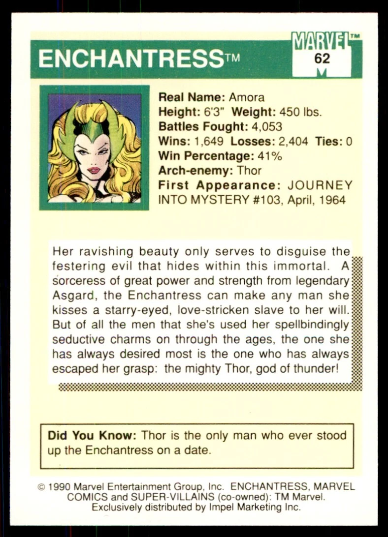 Enchantress Marvel