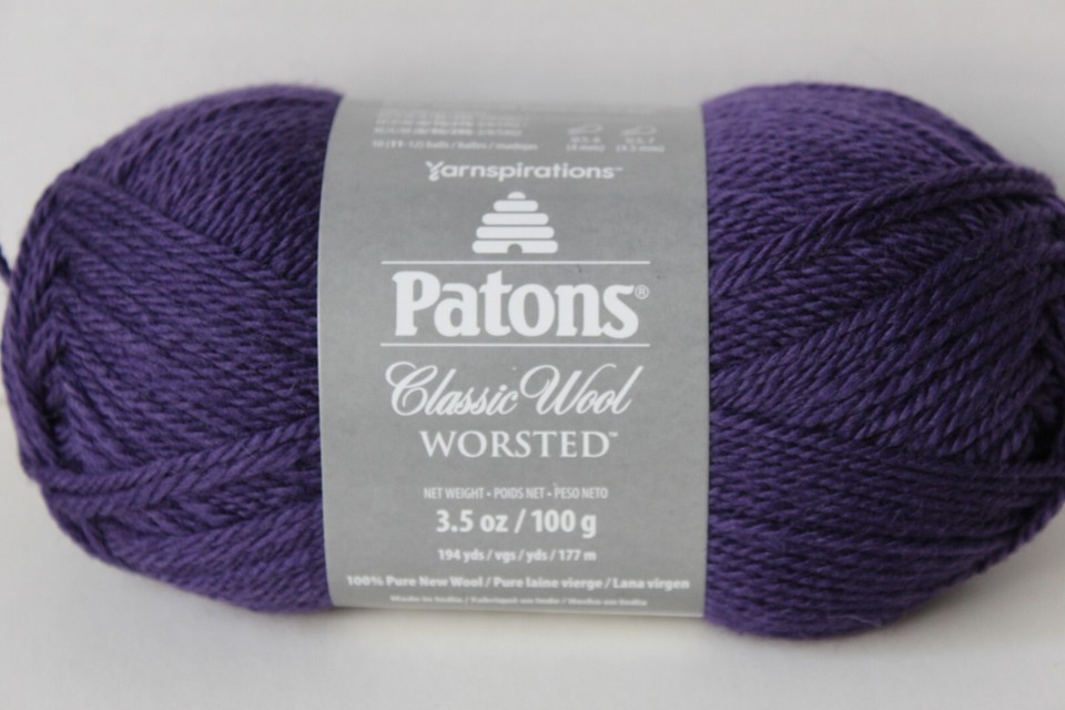 Patons Classic Wool worsted yarn-sold per skein-13 colors to choose | eBay