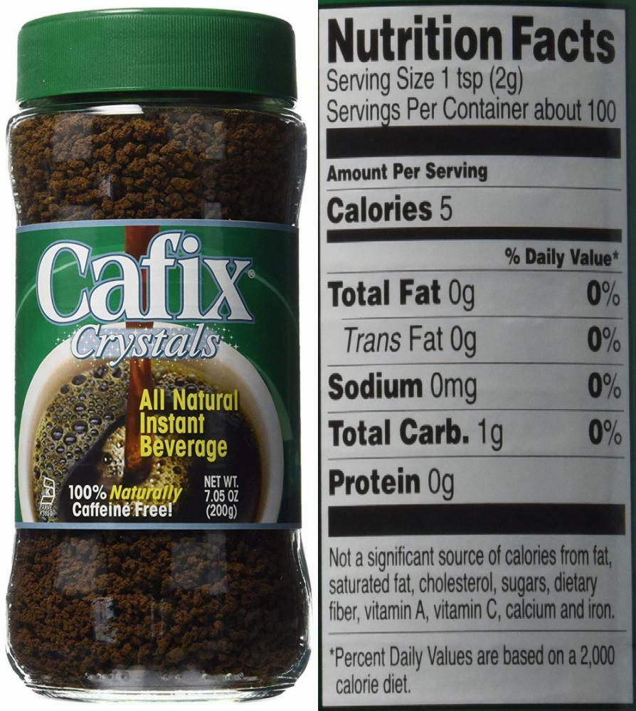 Internatural Foods Cafix Crystals, Jar, 7.05 -Ounce (Pack of 3) 21.0 oz ...