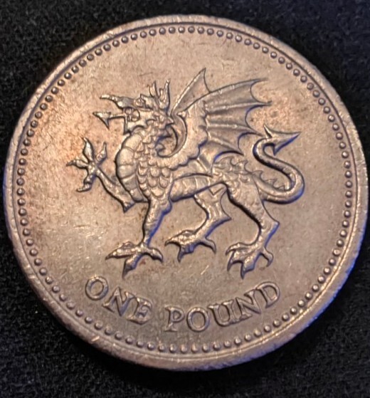 2000 Queen Elizabeth II One Pound Dragon Coin Ungraded | eBay
