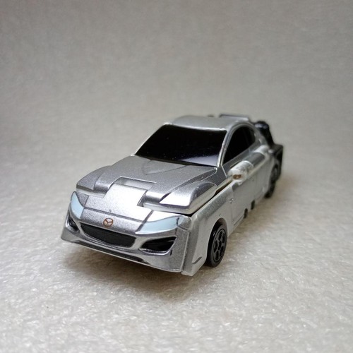 Rare Bandai Boove Mazda Rx-8 Police Car Transformed Minicar /toy car ...