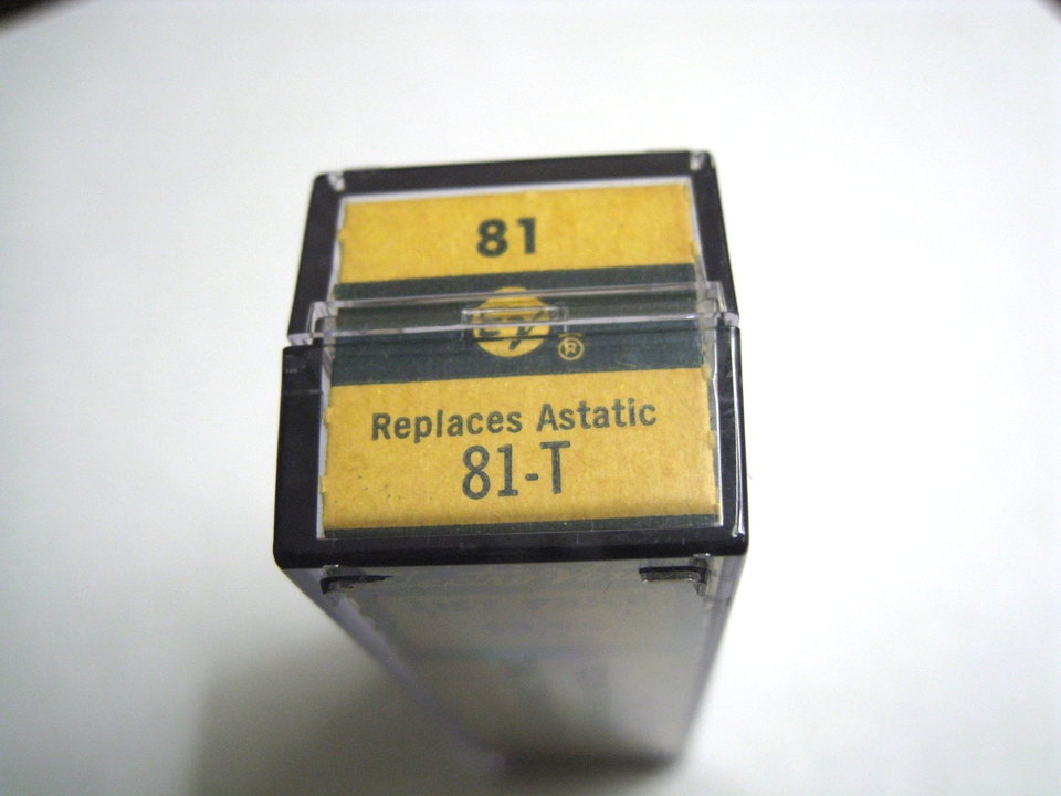 🇺🇸 👍 🎶 🔥 vintage nos electro voice ev 81 astatic 81-t stylus | eBay