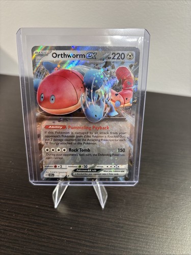 Orthworm ex 110/142 Stellar Crown SCR Pokemon Card NM | eBay