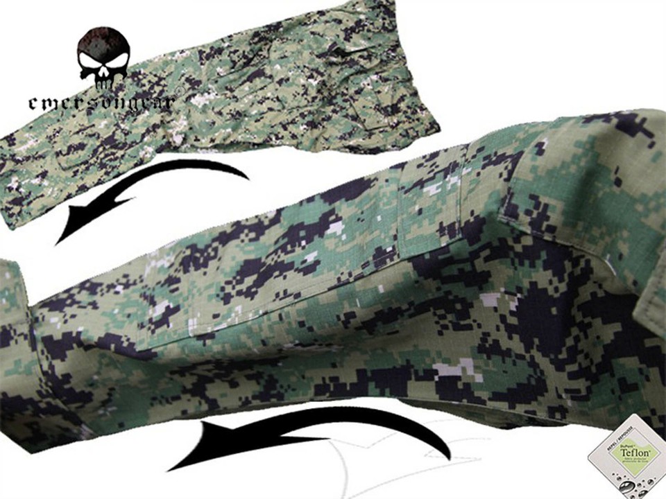 Emerson NWU Type III AOR2 Uniform Combat Tactical bdu Uniform EM6892 ...