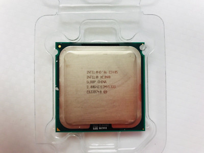 [Lot of 3] Intel Xeon E5405 processor 2.00GHz 12MB 1333MHz LGA775 Quad ...