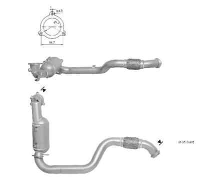 Catalyst Mercedes W117,W156,W176,W246 2464900710 | eBay Australia