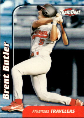 1999 Team Best Player of the Year Brent Butler 10 Arkansas Travelers | eBay